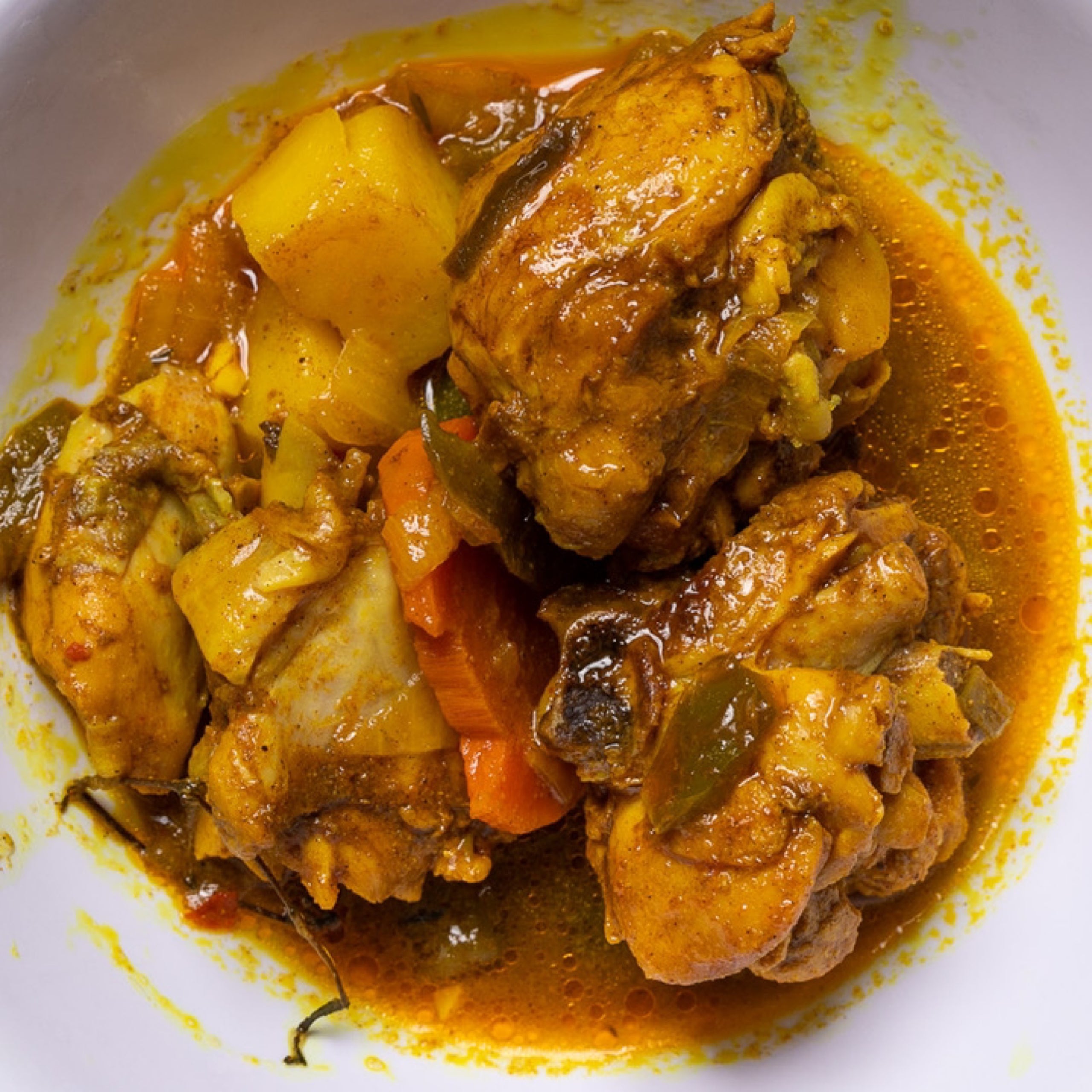 SMALL CURRY CHICKEN | YARD COOKED DISHES